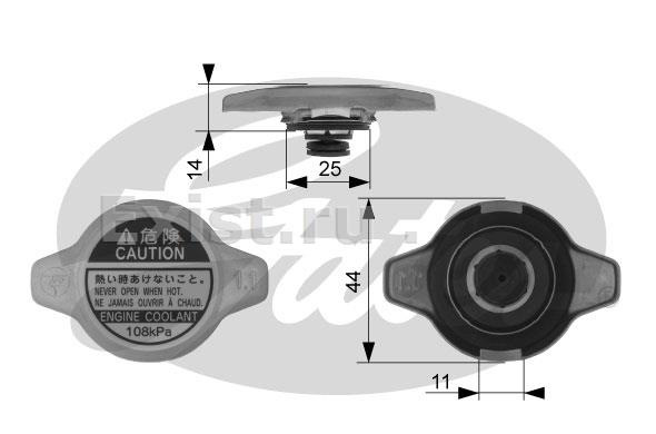 9. Замена КРЫШКИ Радиатора (108 кПа — 1.1 бар) на Lexus RX350 III ...