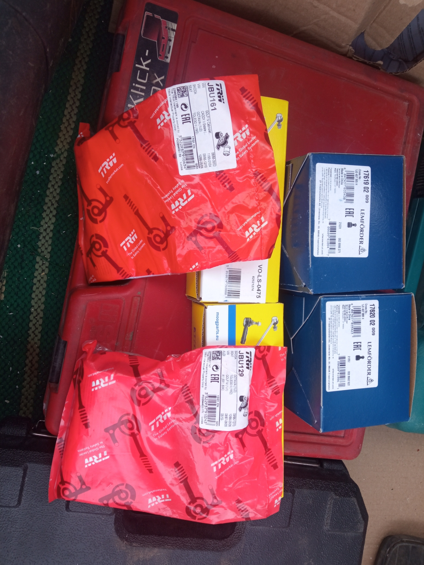 Пришли запчасти на п.подвеску — Skoda Octavia A4 Mk1, 1,4 л, 2008 года ...