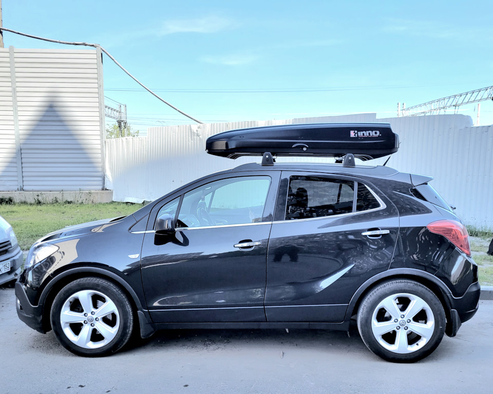 Автобокс Inno — Opel Mokka (1G), 1,7 л, 2014 года | аксессуары | DRIVE2