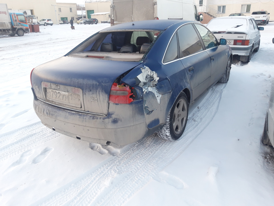 Без коментариев. — Audi A6 (C5), 2,4 л, 1998 года | ДТП | DRIVE2