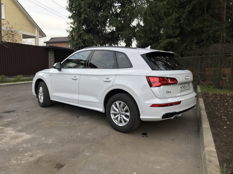 Зима — Audi Q5 (2G), 2 л, 2019 года | шины | DRIVE2
