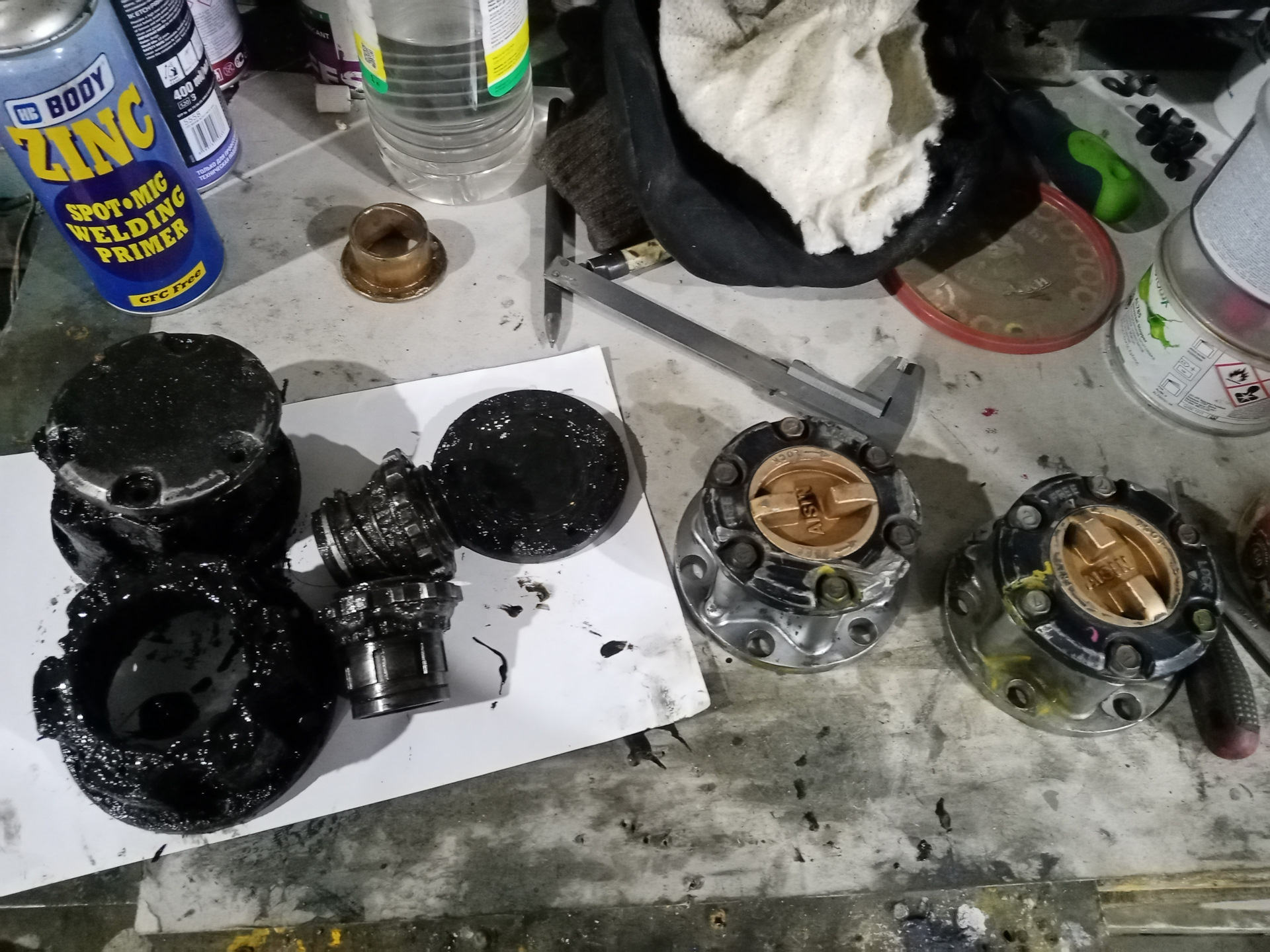 Хаб механический Toyota Hilux, 4Runner — Toyota Hilux Surf (1G), 2 л ...