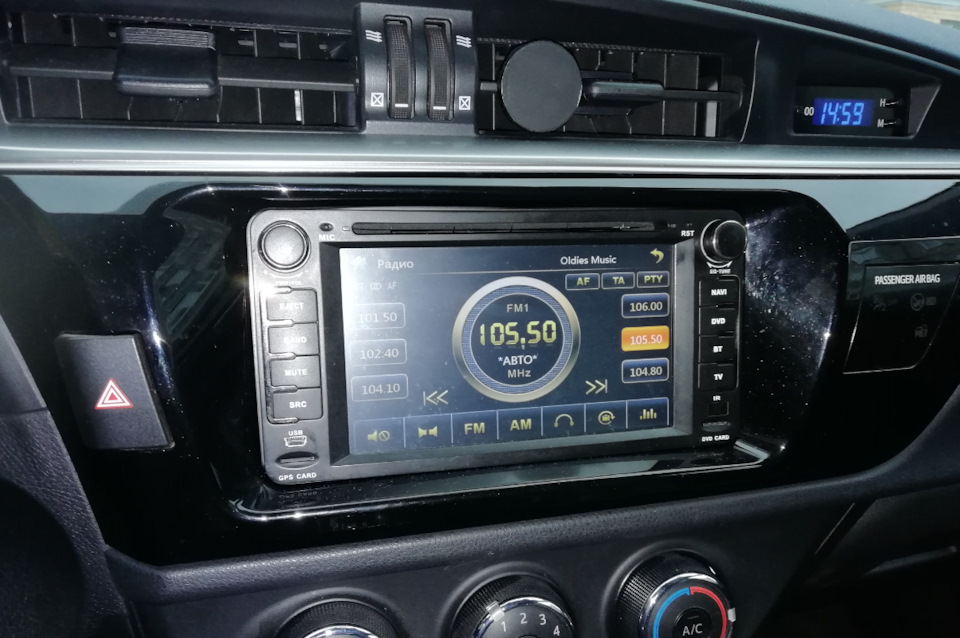 Замена Магнитолы ! Нужен Совет… — Toyota Corolla (160), 1,6 л, 2013 ...