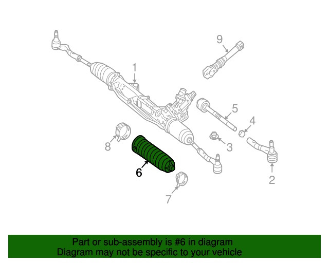A2044630296 Комплект кожуха рейки рулевой Mercedes | Запчасти на DRIVE2