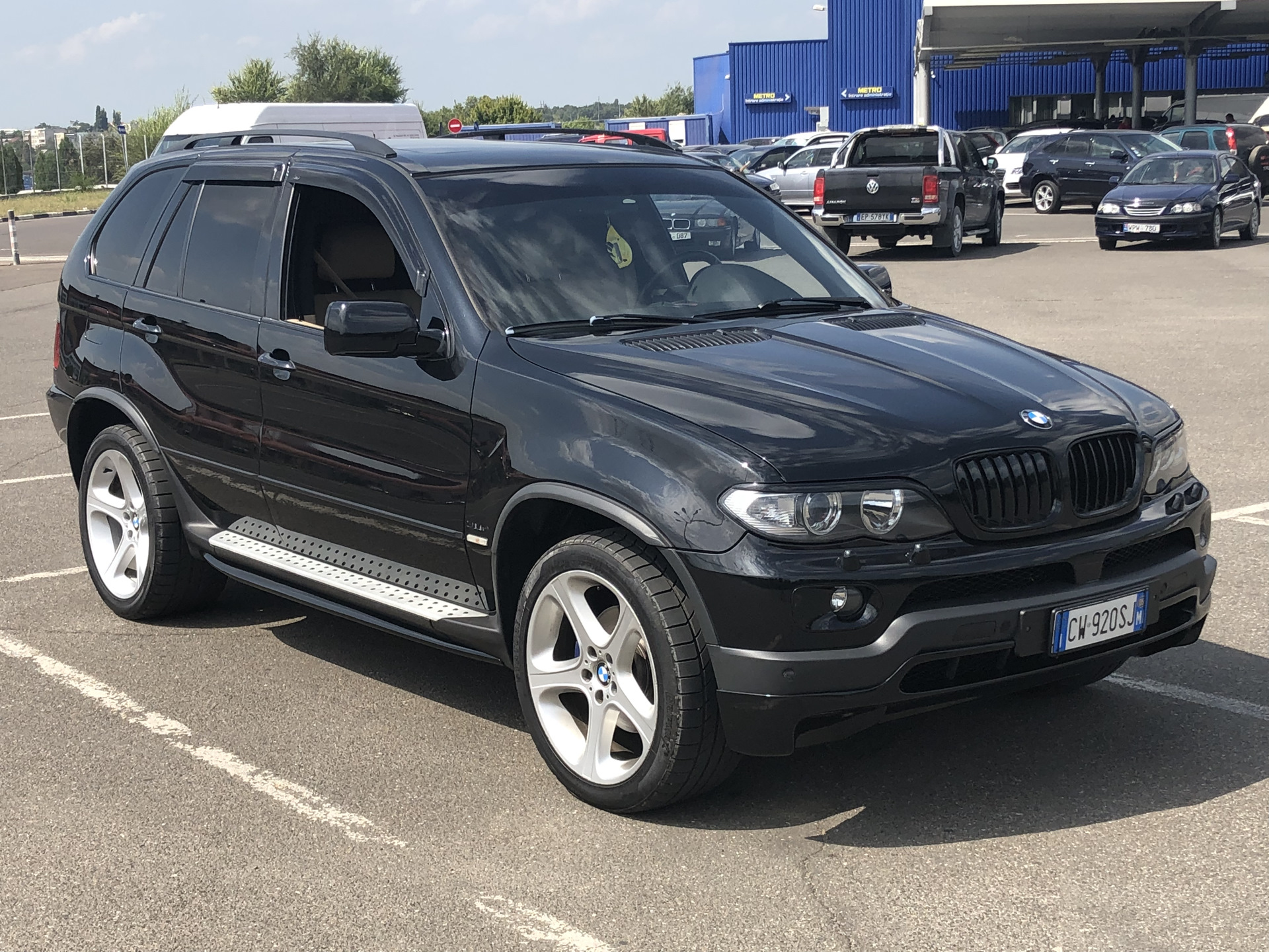 перевоплощение X5 E53 3.0d в 4.8is готова — BMW X5 (E53), 3 л, 2005 года | стайлинг | DRIVE2