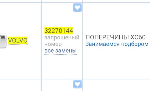 32270144 Багажник на крышу Volvo | Запчасти на DRIVE2