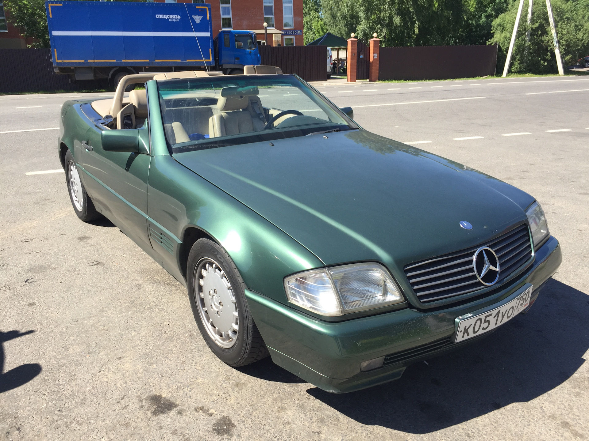 О даааа! Навалил) — Mercedes-Benz SL-Class (R129), 3 л, 1994 года ...