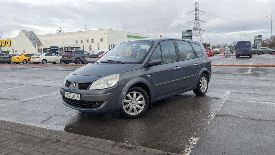 Renault Grand Scenic II 1.5 дизельный 2007 | Grang Scenic 2 рест к9к на ...