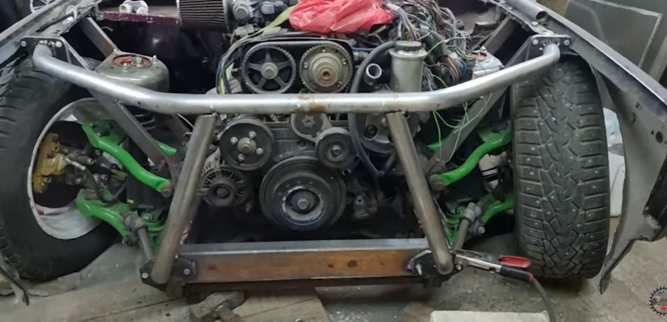 Передний баш бар[ BASH BAR ] на Классику своими руками за 2к — Lada 210740, 2,5 л, 2007 года ...