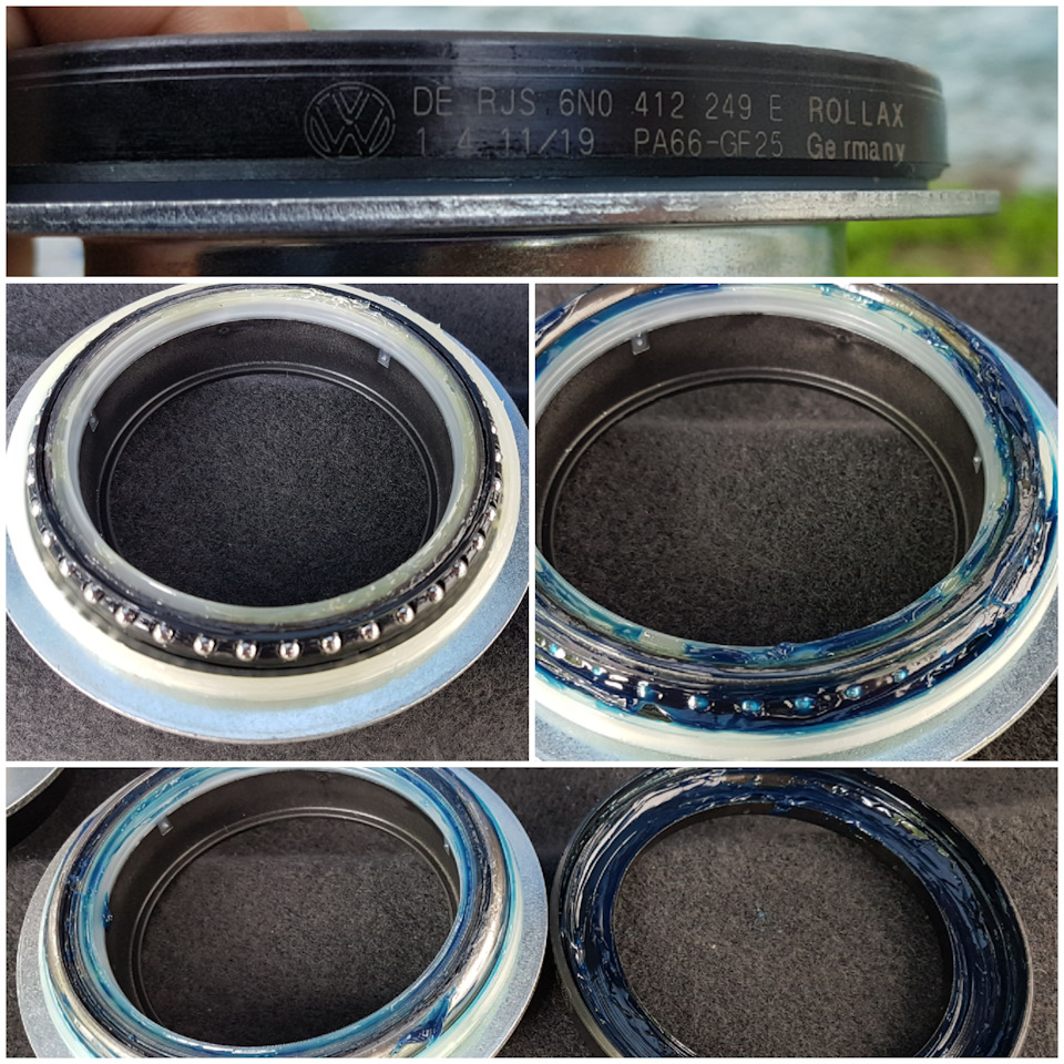 6N0412249E Подшипник опорный VAG | Запчасти на DRIVE2