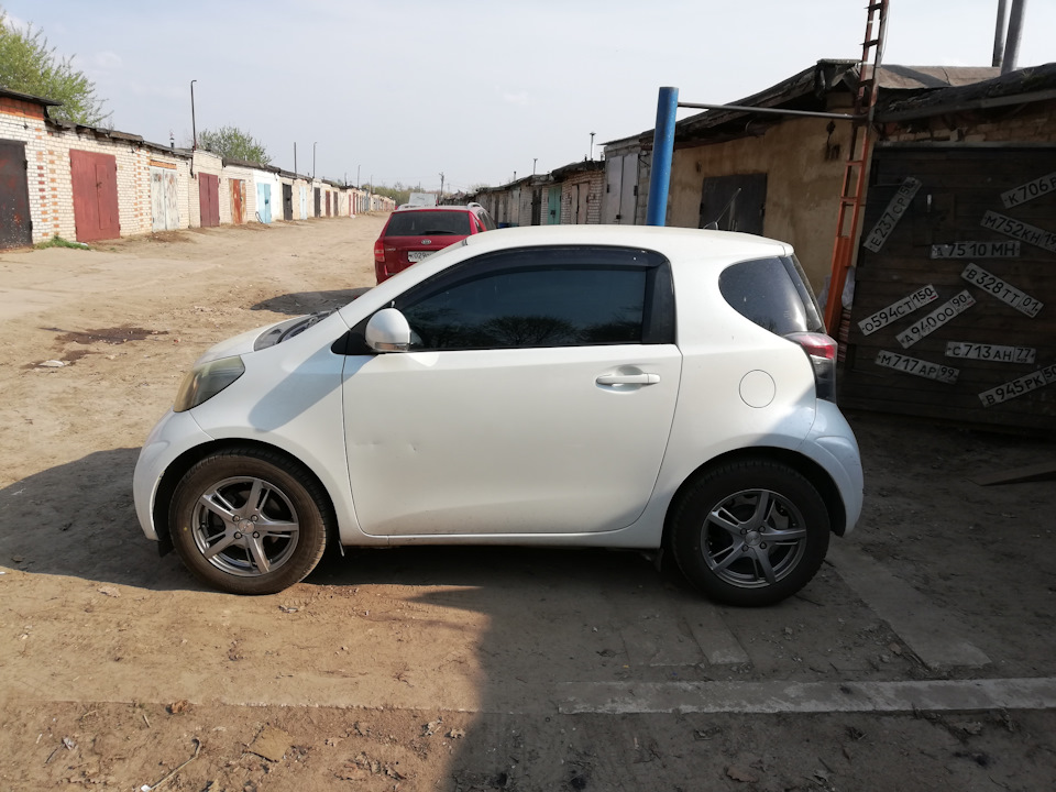 Тонировка — Toyota iQ, 1 л, 2008 года | стайлинг | DRIVE2