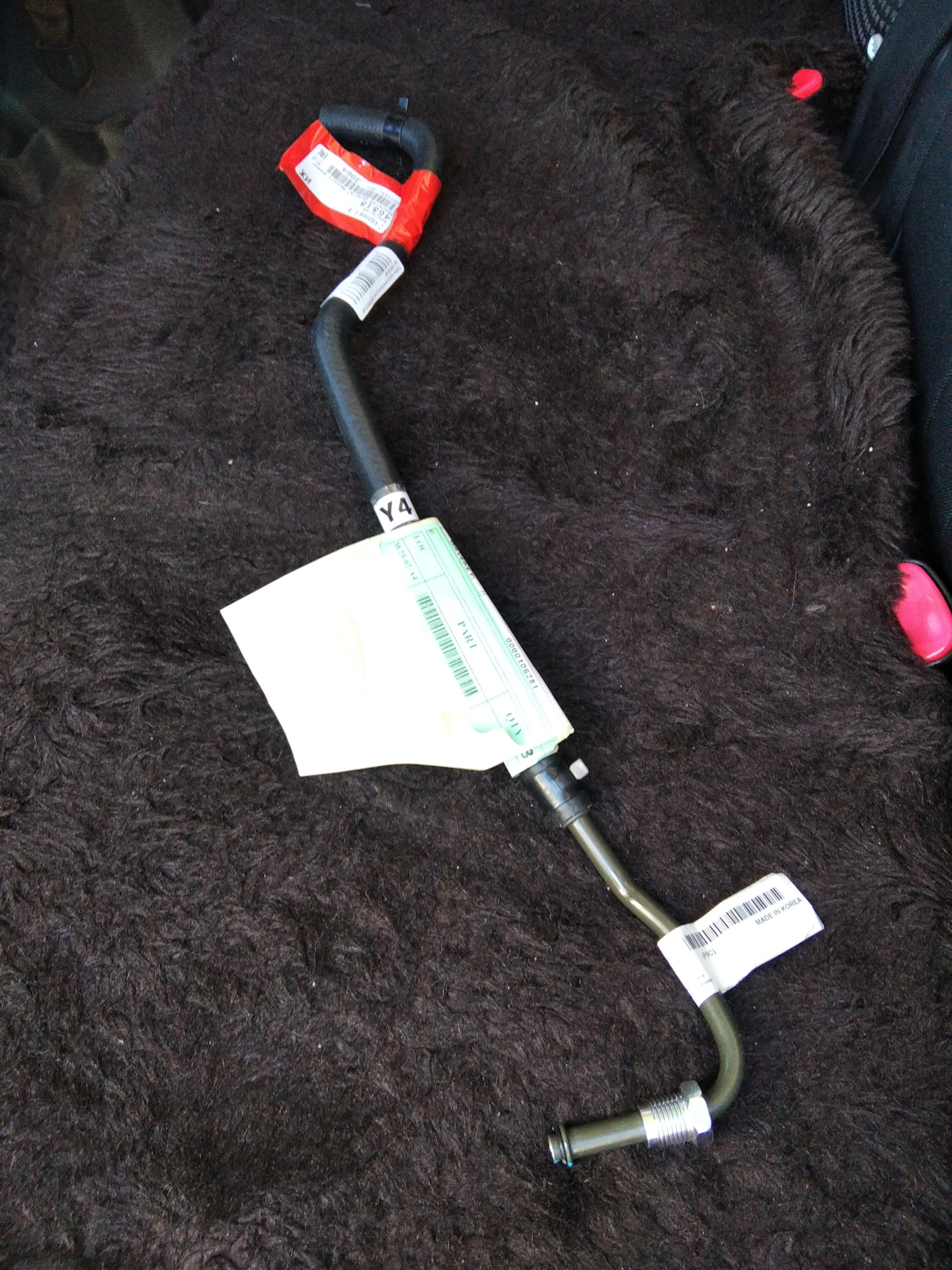 Шланг ГУР этап 2 — Chevrolet Captiva (1G), 2,4 л, 2008 года | своими ...