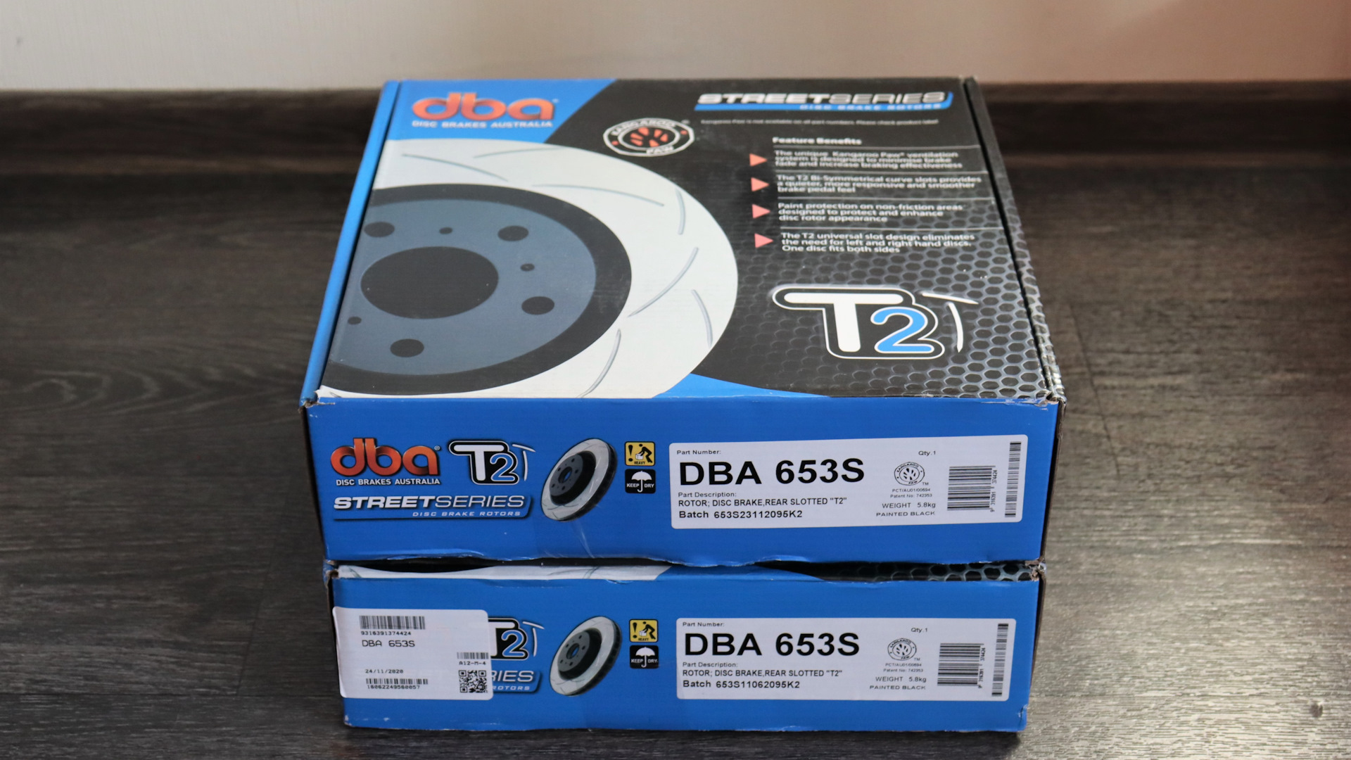 Тормозные диски DBA Street T2 Slotted на заднюю ось — Subaru Impreza ...