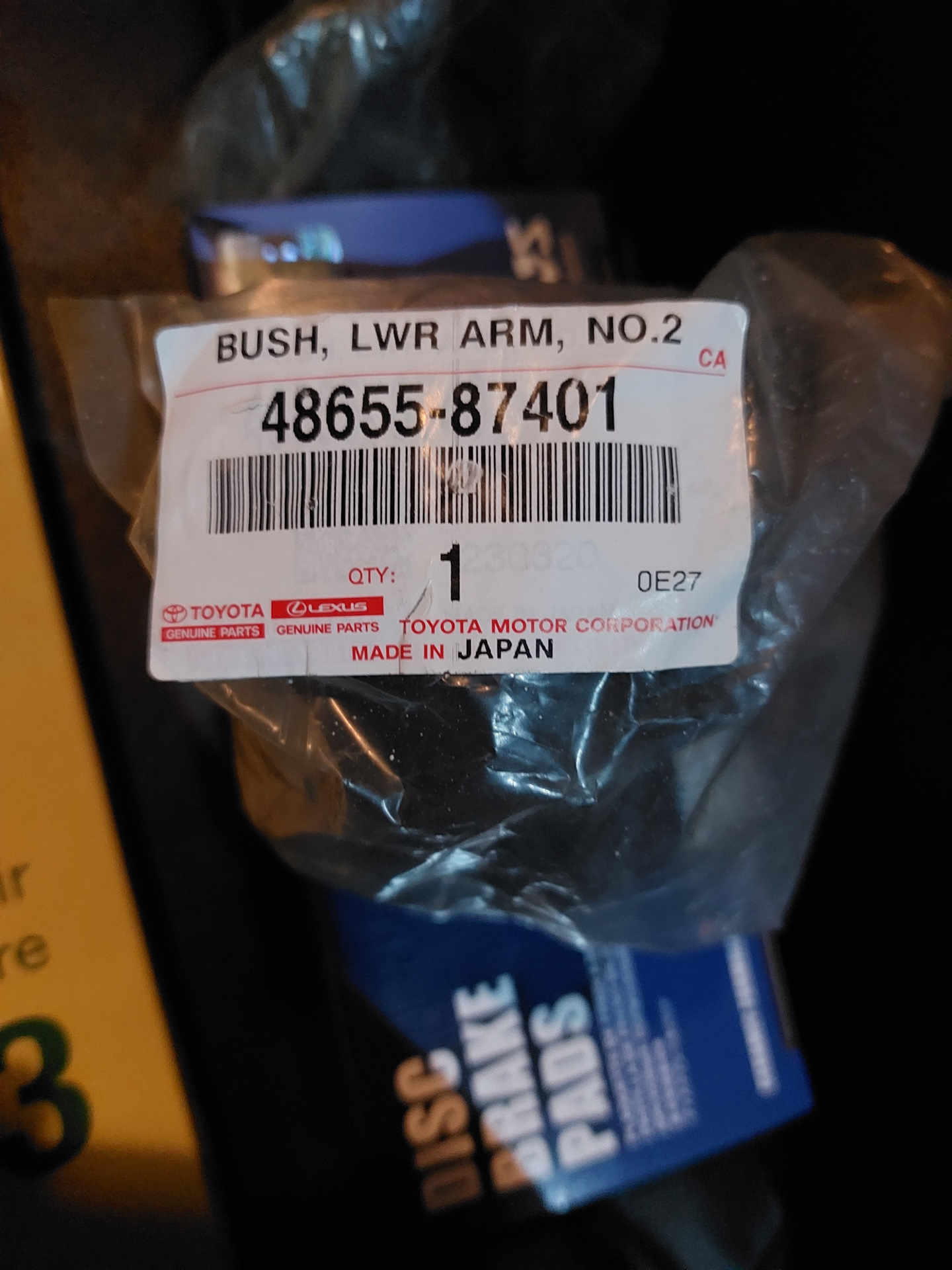 Сайлентблоки переднего рычага от Terios/Cami — Toyota Highlander (XU40 ...