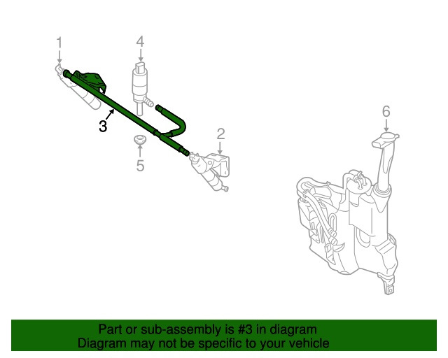 A1648600092 Шланг омывателя фары Mercedes | Запчасти на DRIVE2