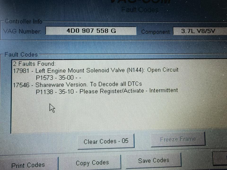 А хрен там она перестала троить — Audi A8 (D2), 4,2 л, 1999 года ...