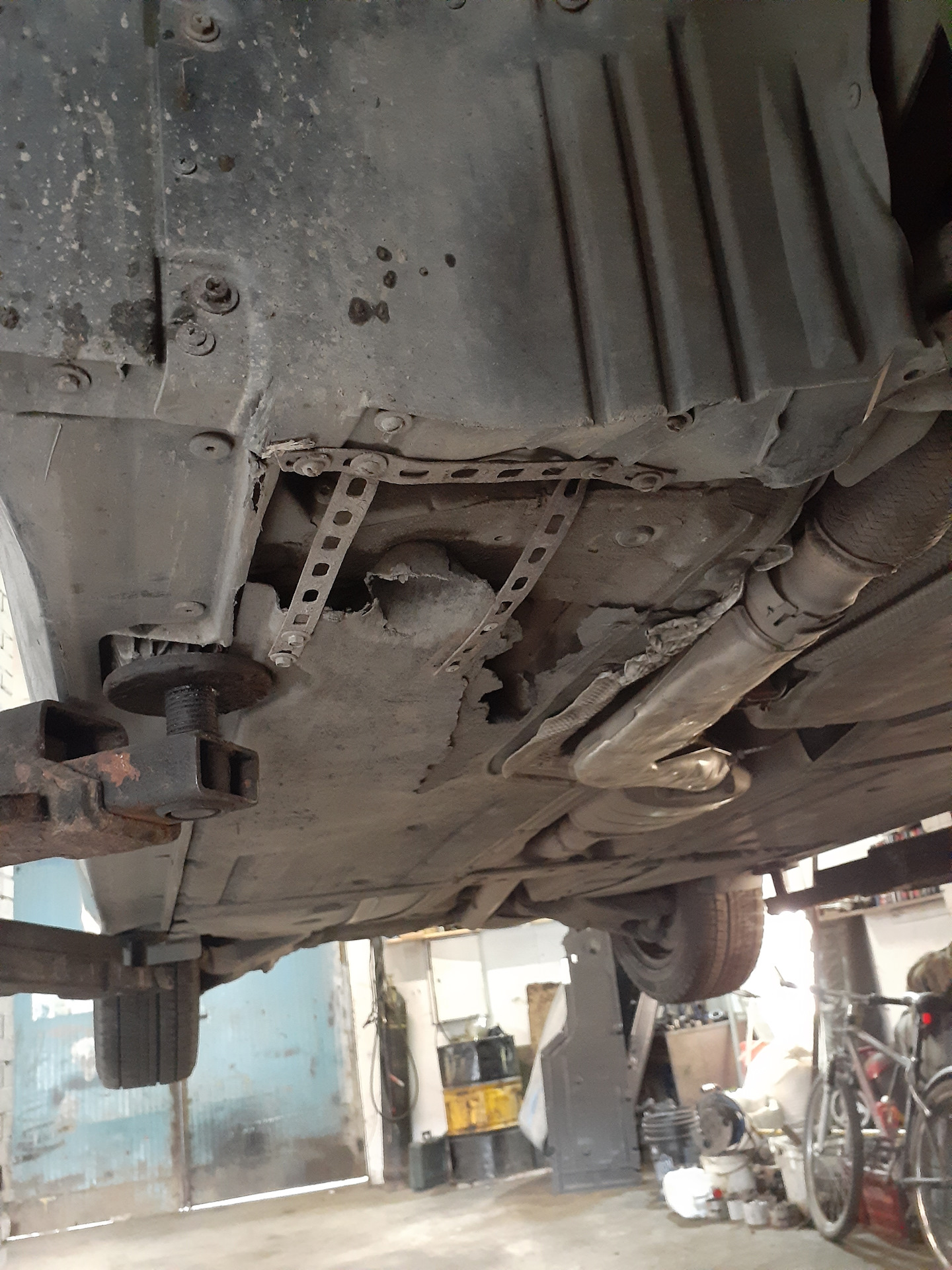 Подготовка к зиме, замена защиты. — BMW 5 series (E60), 2 л, 2007 года ...