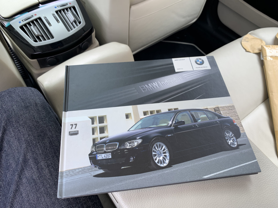Bmw7 E66 individual журнал — BMW 7 series (E65/E66), 4 л, 2005 года ...
