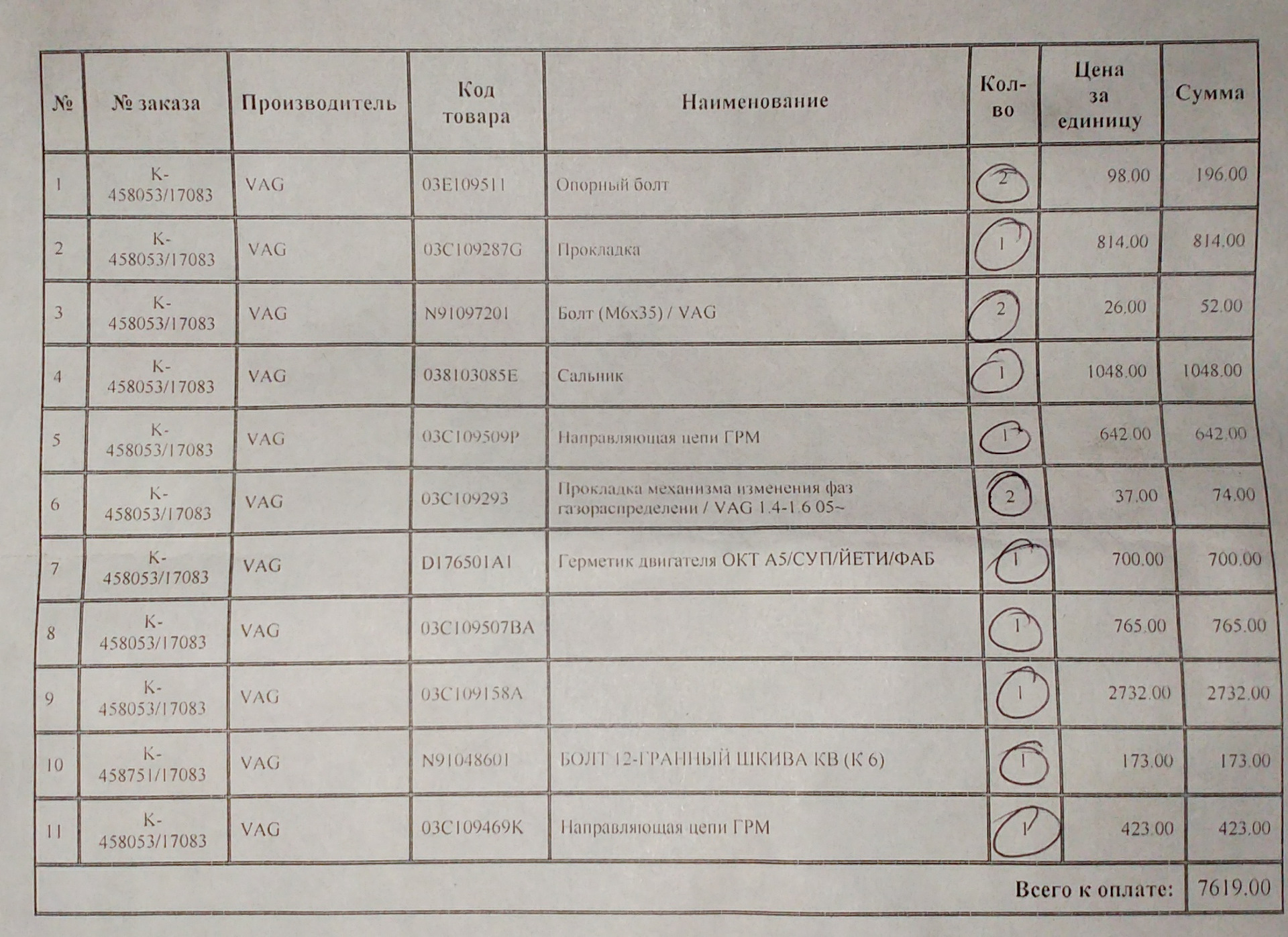 Поменял цепь — Volkswagen Golf Plus, 1,4 л, 2012 года | плановое ТО ...