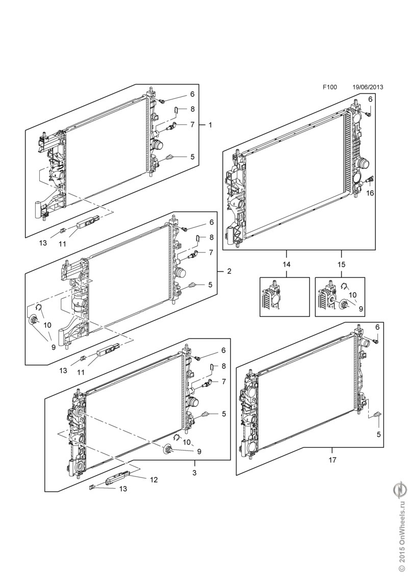 13267637 Клапан, в сборе, вентиляционный. — Opel Astra J, 1,6 л, 2013 ...