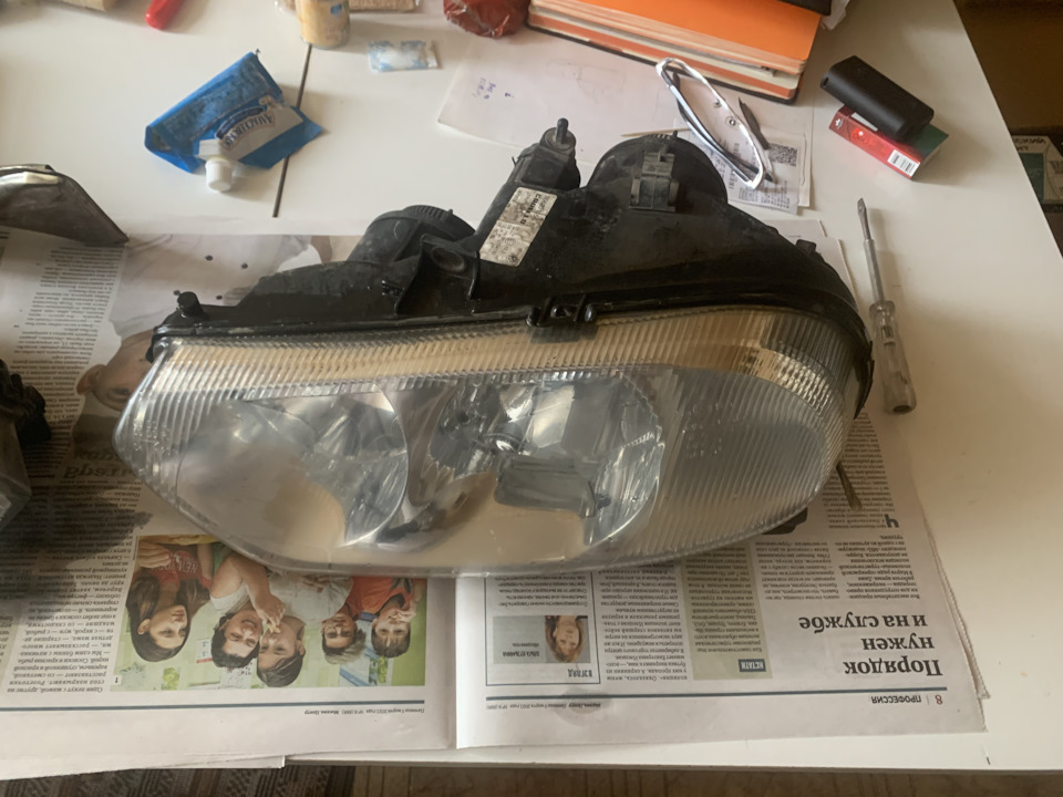 Линзы Bi-Xenon — Alfa Romeo 156, 2,5 л, 2002 года | тюнинг | DRIVE2