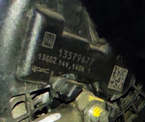 13579677 Генератор в сборе GM | Запчасти на DRIVE2