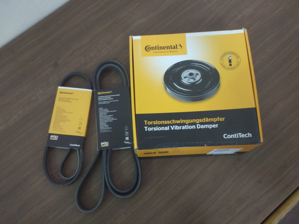 27. Новый демпфер Contitech и плановое ТО — BMW X5 (E53), 3 л, 2004 ...