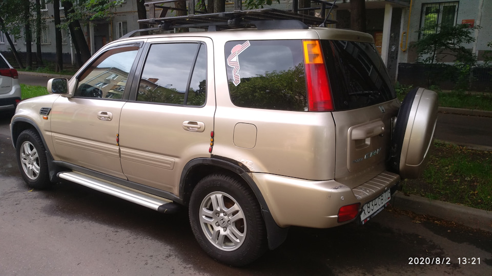 ремонт задних арок — Honda CR-V (RD1/RD2), 2 л, 2000 года | кузовной ремонт | DRIVE2