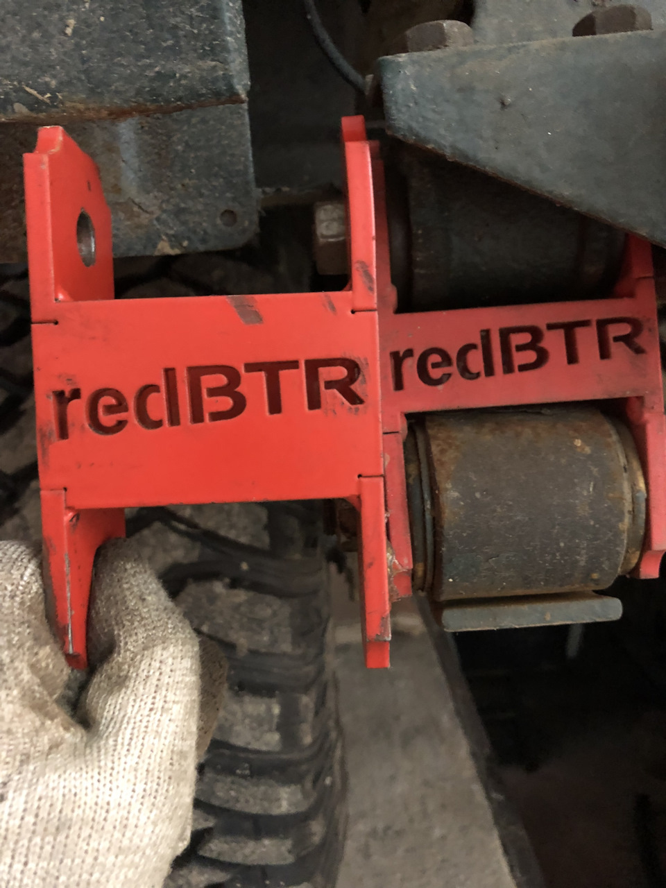 Передние стремянки redBTR — УАЗ 31514, 2,9 л., 2002 года | тюнинг | DRIVE2