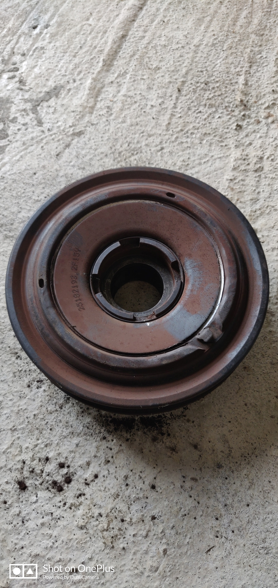 Шкив коленвала — Chevrolet Captiva (1G), 2,2 л, 2012 года | визит на ...