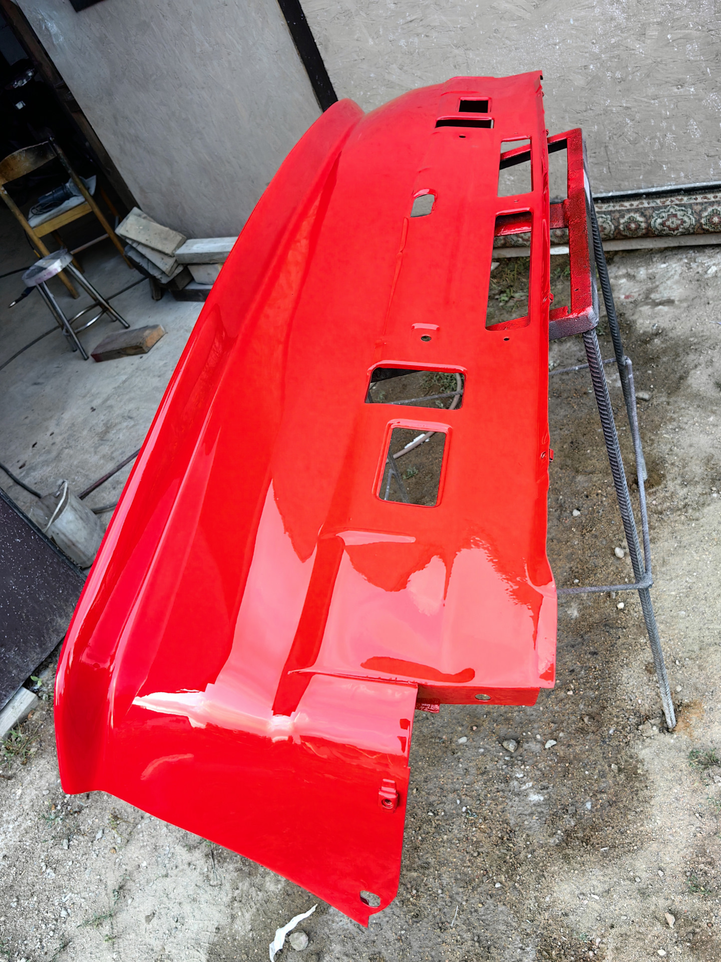 фартук и бампер — ГАЗ 2410, 3 л, 1991 года | стайлинг | DRIVE2