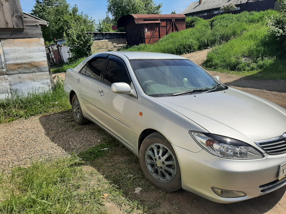 Тонировка-полировка — Toyota Camry (XV30), 2 л, 2003 года | тюнинг | DRIVE2