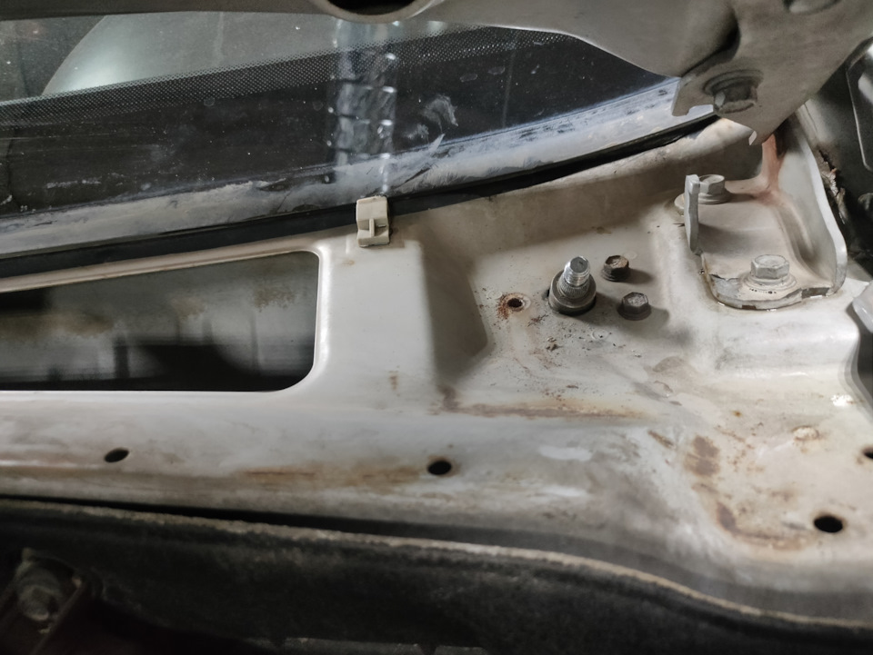 Дворники, трапеция, тяга — Hyundai Terracan, 2,5 л, 2003 года | поломка ...