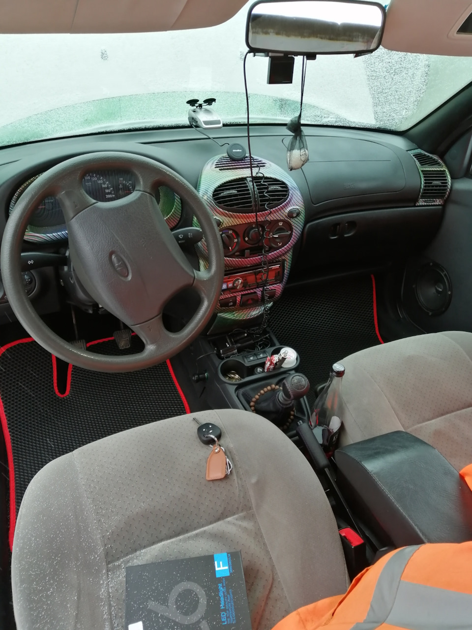 Замена Ковриков Салона — Lada Калина Спорт (1G), 1,6 л, 2009 года ...