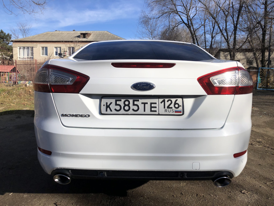 Камера заднего вида. — Ford Mondeo IV, 2,3 л, 2010 года | электроника ...