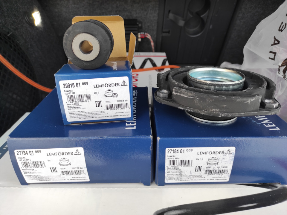 2718401 Опора стойки амортизатора LEMFORDER | Запчасти на DRIVE2