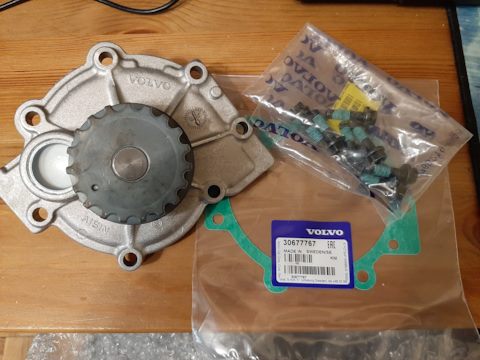 30677767 Прокладка водяного насоса Вольво Volvo | Запчасти на DRIVE2