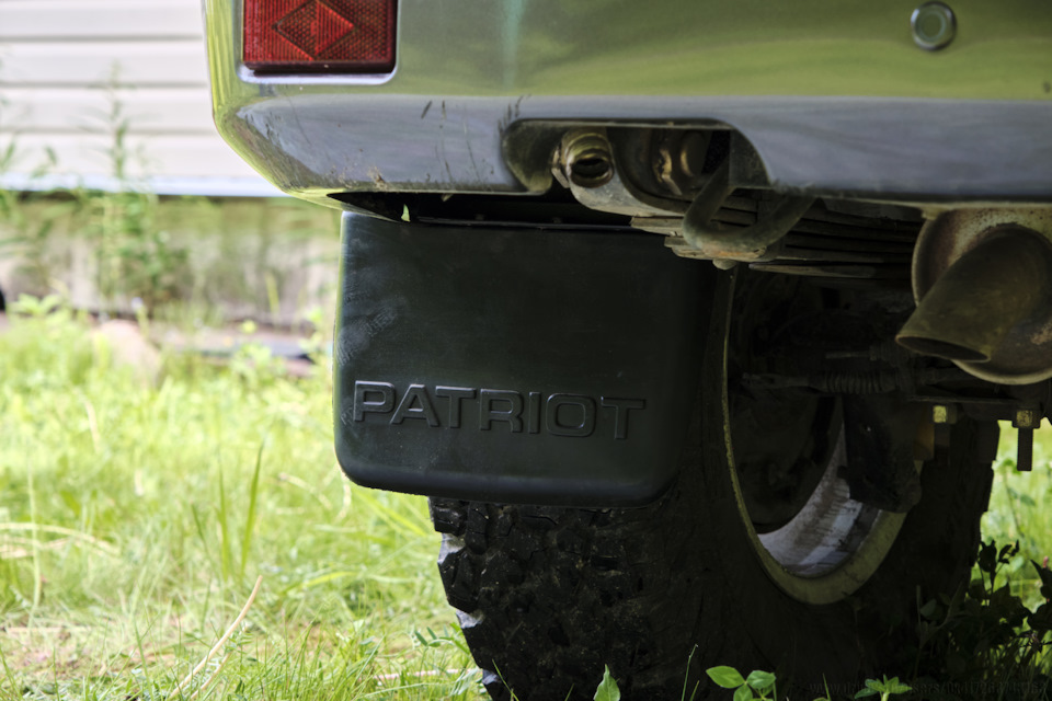 Брызговики задние — УАЗ Patriot, 2,7 л, 2021 года | тюнинг | DRIVE2