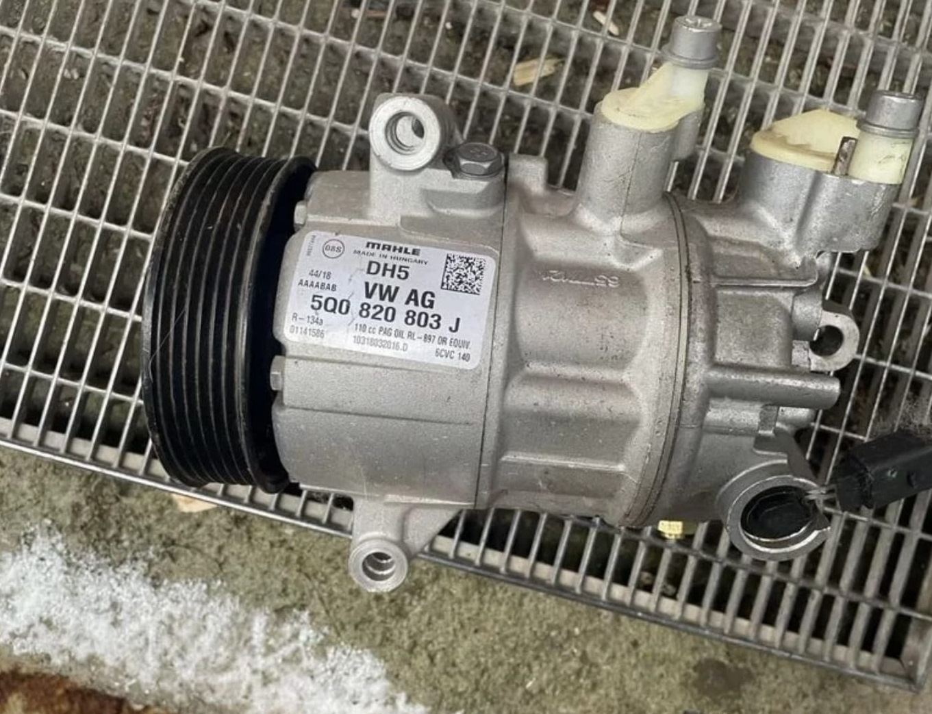 Замена компрессора кондиционера Octavia A7 FL — Skoda Octavia A7 Mk3, 1 ...