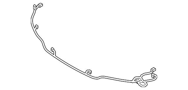 61129395453 К-т проводов переднего бампера BMW | Запчасти на DRIVE2