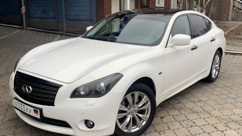 Очередное ТО Infiniti m37x — Infiniti M (3G), 3,7 л, 2011 года ...