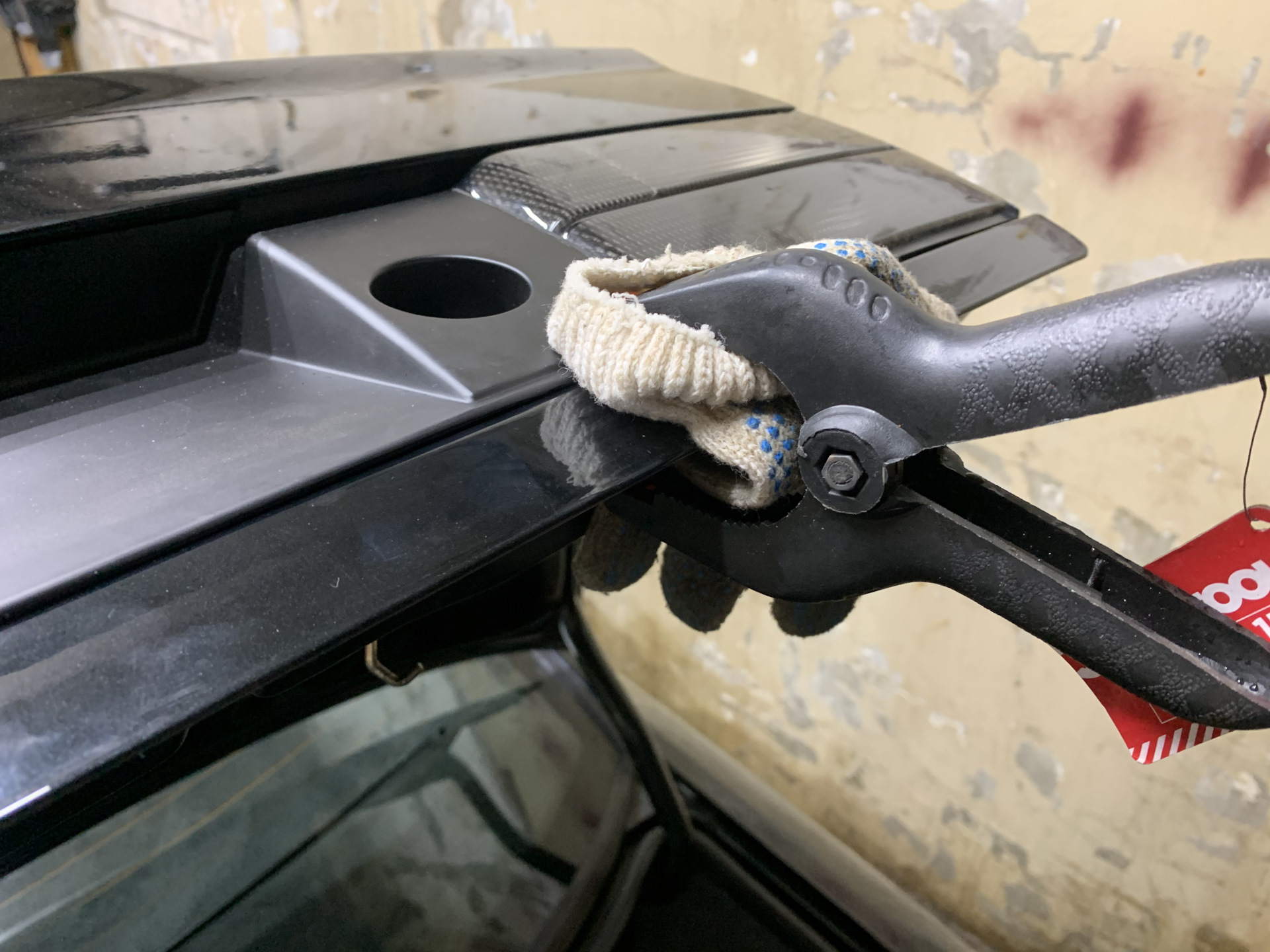 Бленда — BMW 5 series (E34), 4,4 л, 1990 года | аксессуары | DRIVE2