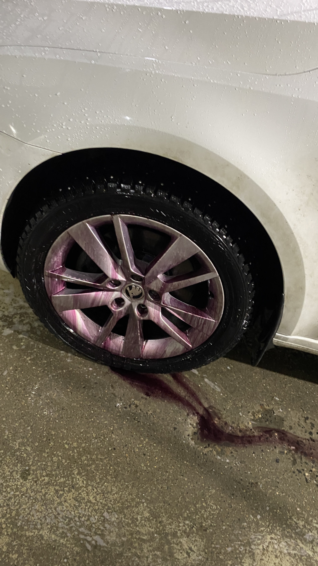 Очистил диски и покрыл кварцем — Skoda Octavia A7 Mk3, 1,8 л, 2018 года ...