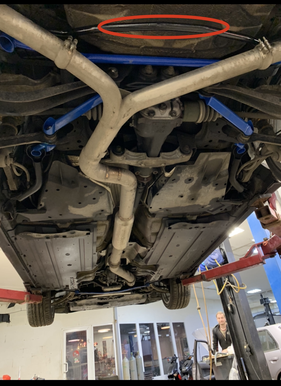 Просто распорки и стабы — Subaru B4 (BL), 2 л, 2008 года | тюнинг | DRIVE2