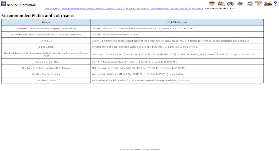 89021668 Смазка GM | Запчасти на DRIVE2