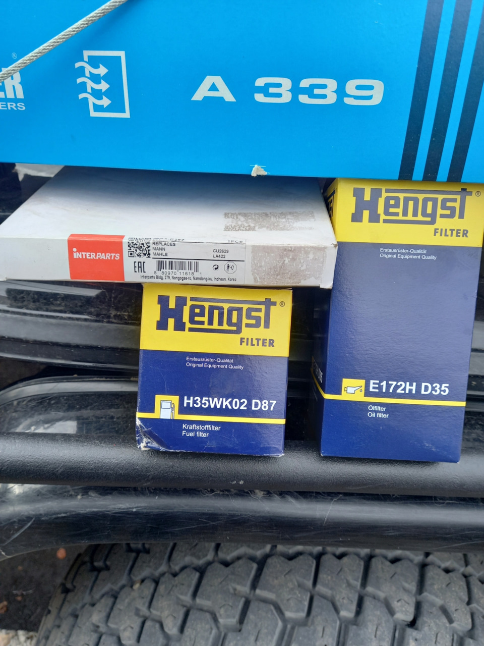 Замена масла. — Mercedes-Benz G-Class (W463 1G), 3 л, 1990 года ...