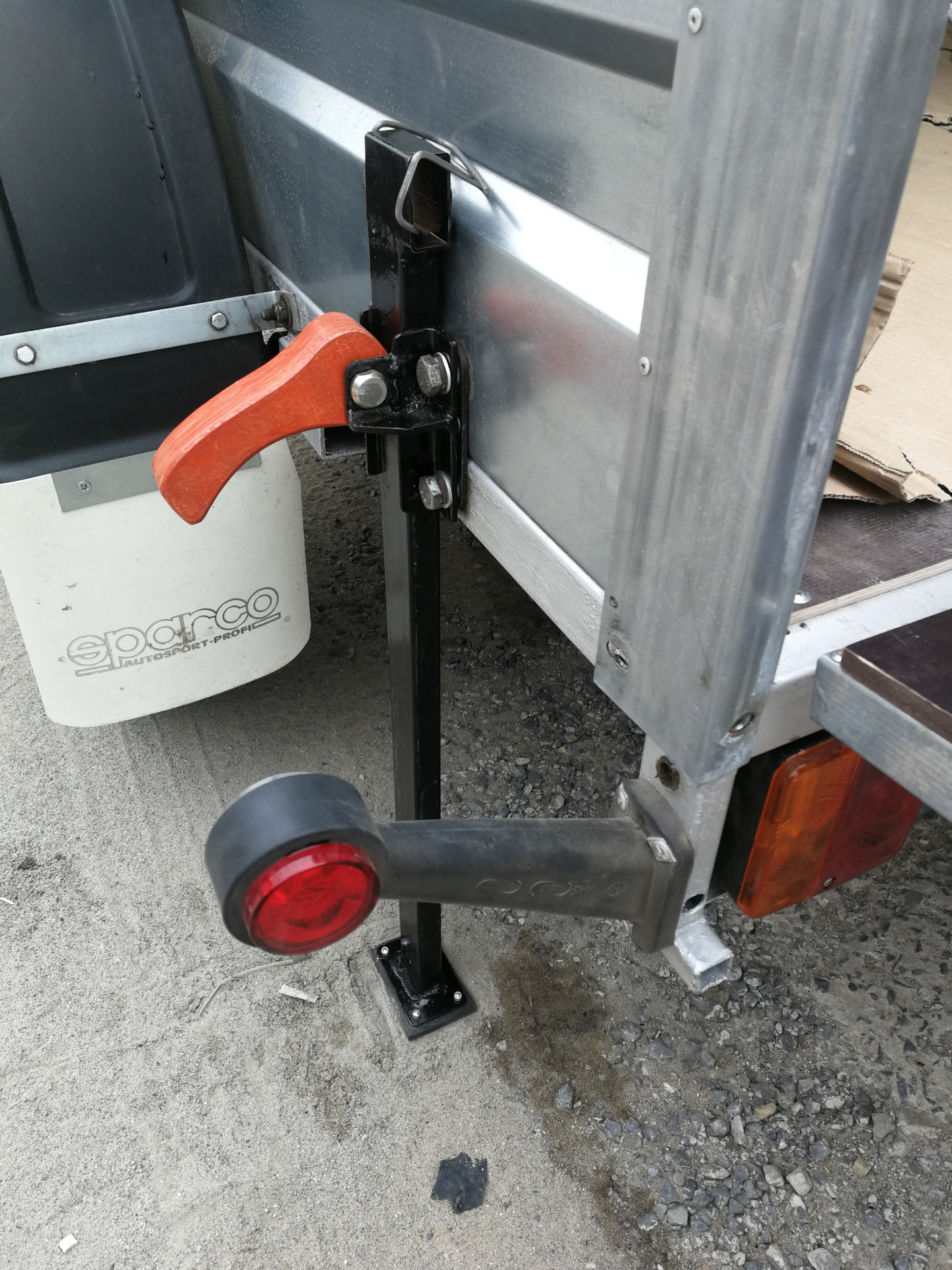 Прицеп Титан ( Липецкий) — Renault Duster (1G), 1,6 л, 2013 года ...