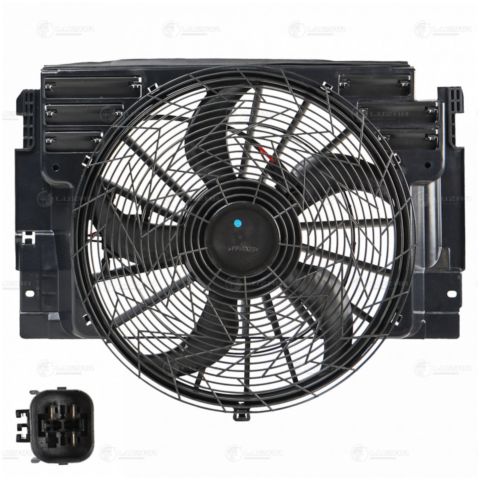 LFAC26E5 Электровентилятор кондиционера для автомобилей BMW X5 (E53 ...