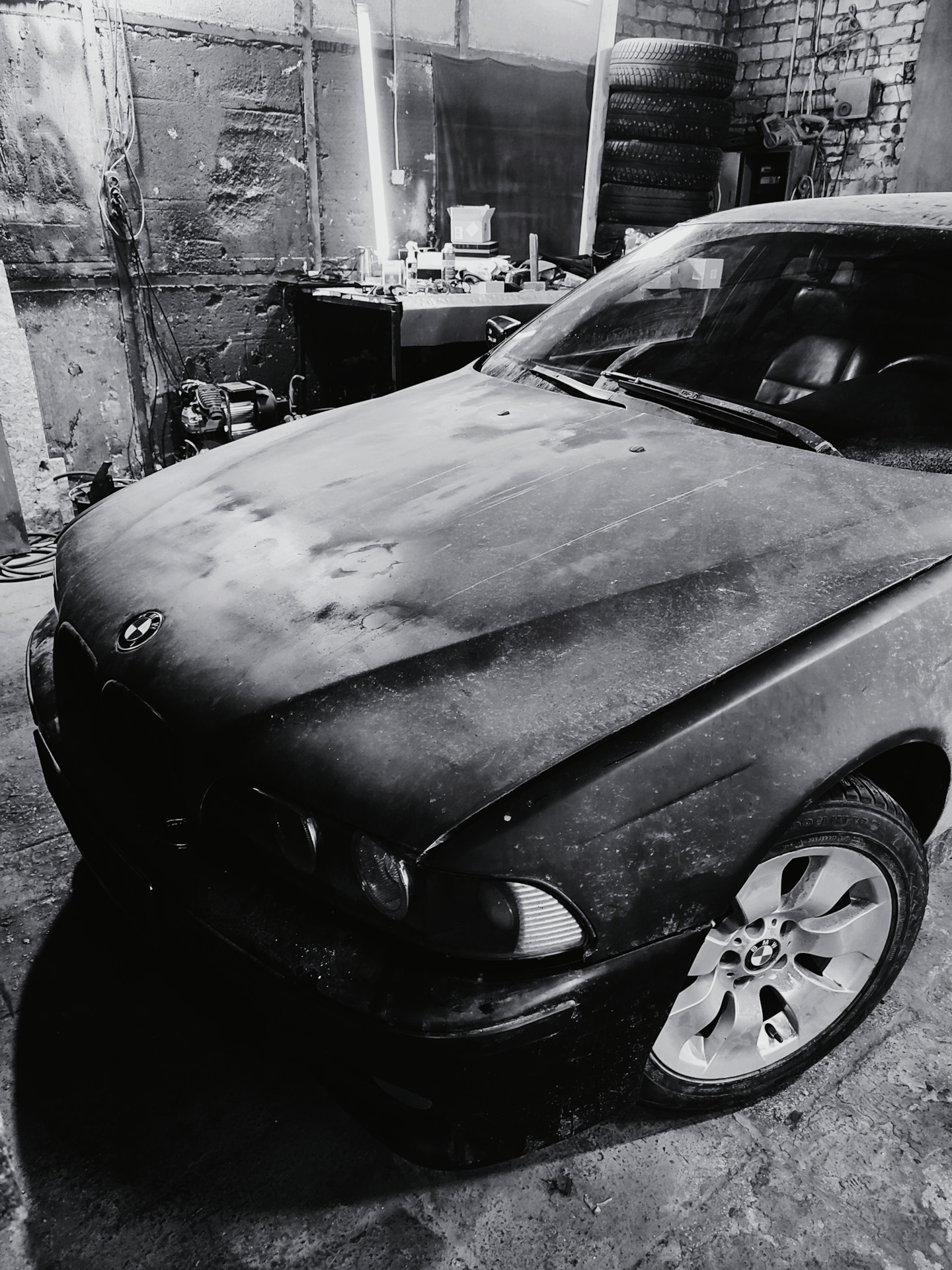 Колеса зима r17 run flat — BMW 5 series (E39), 2,5 л, 1998 года ...