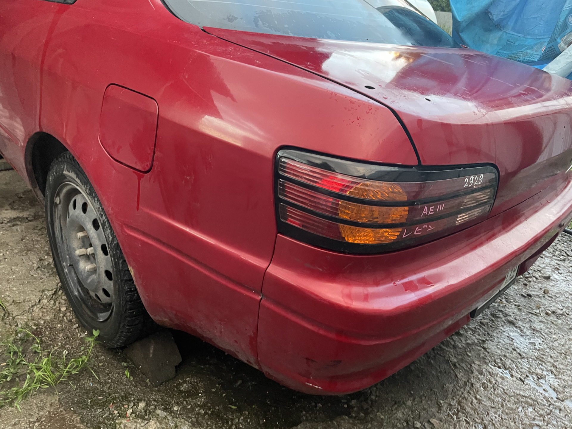 Оптика levin ae110/111 — Toyota Corolla Levin (AE110/111), 1,8 л, 1997 ...